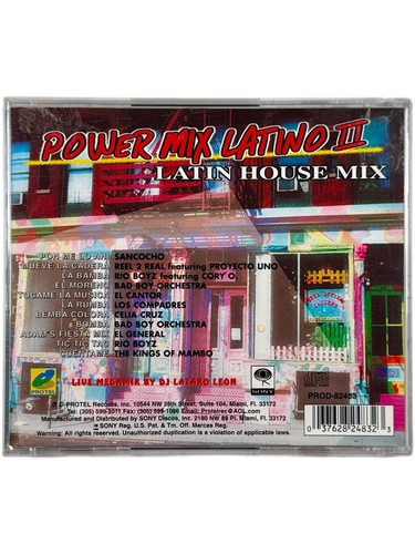POWER MIX LATINO II CD LATIN HOUSE MIX LIVE MEGAMIX The Kings Of Mambo ...