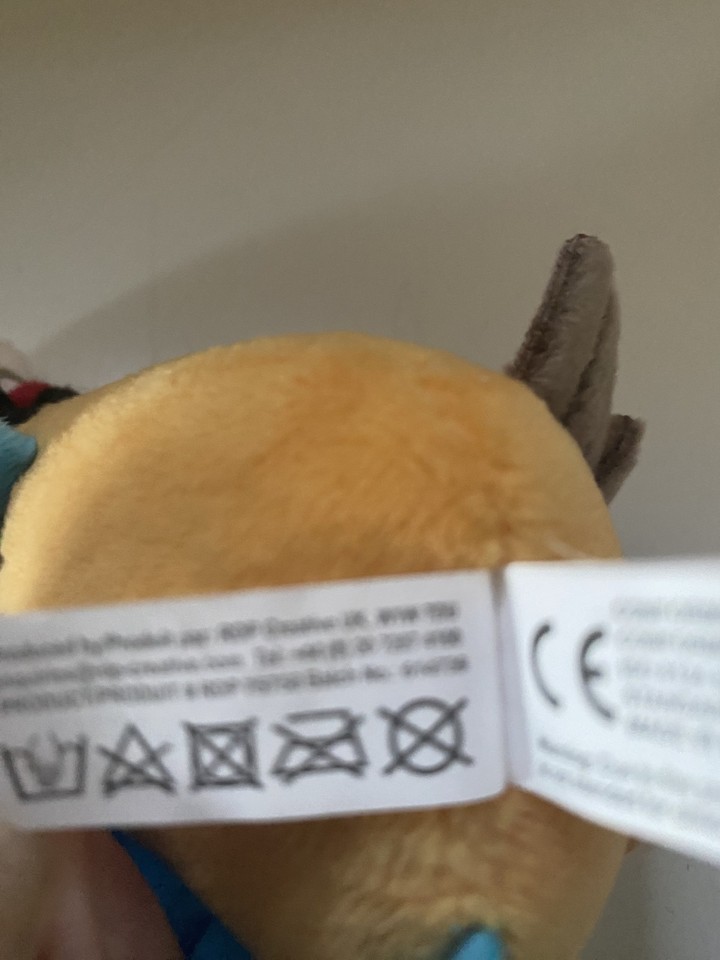 Mercure Hotels Parrot Plush Soft Colourful Animal Key Ring 12cm With ...