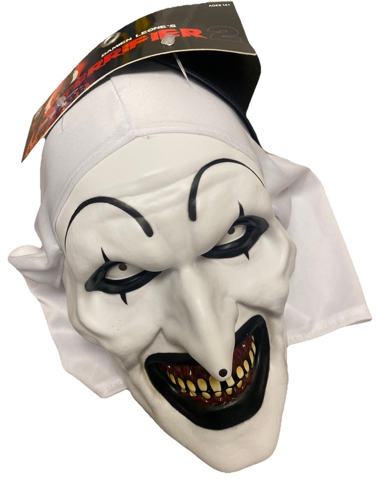 Terrifier 2 - Art the Clown Deluxe Injection Mask -Trick or Treat ...