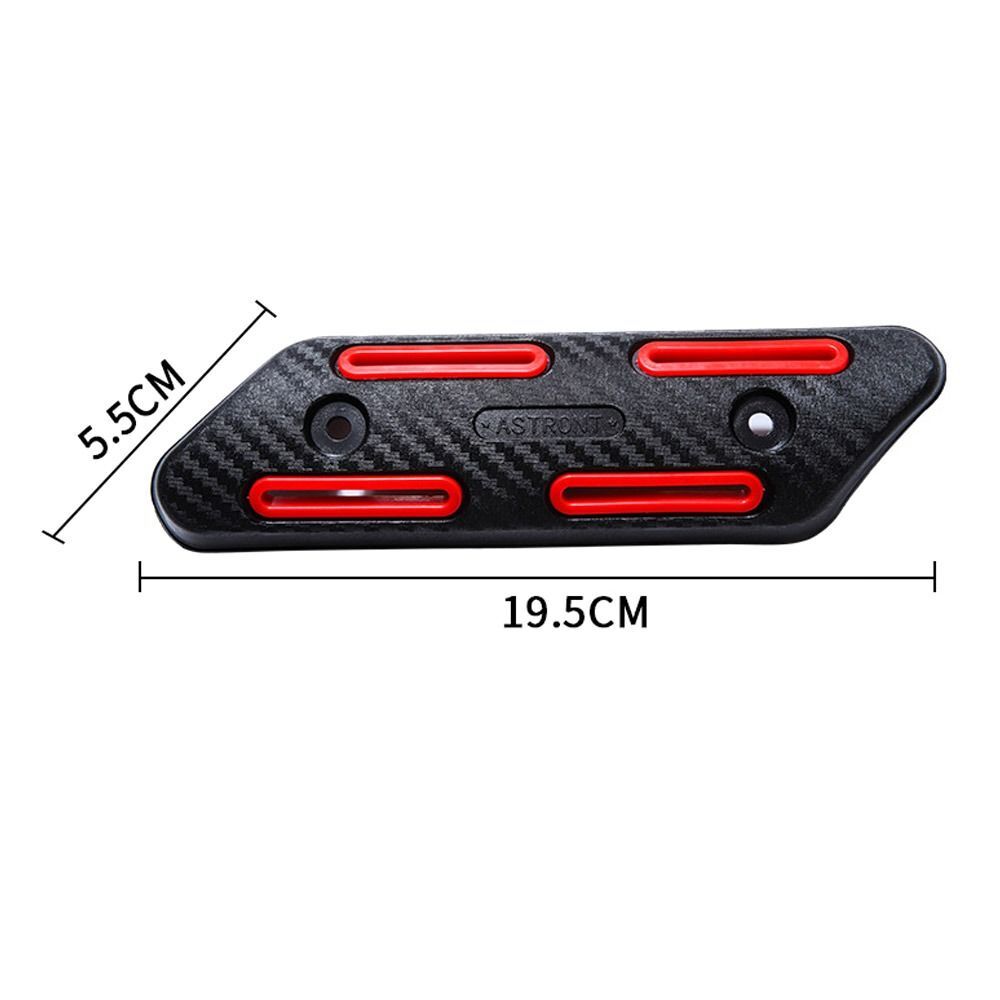 Heat Insulation Cover Muffler Pipe Guard Exhaust Heat Shield Motorcycle ...