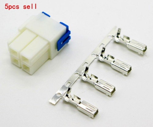 5PCS 4 pin Power Connector for YAESU ICOM KENWOOD IC-7000 IC-7600 FT ...