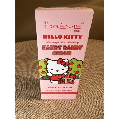 HELLO KITTY Hand Cream by The Creme Shop x--Apple Blossom | eBay