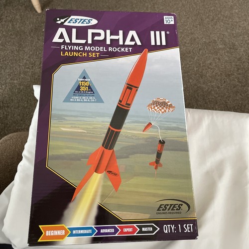 Estes Rockets - Alpha III Rocket Launch Set, E2X | eBay