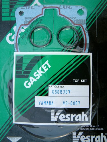 VESRAH Top End Gasket set kit Yamaha TZR125 TZR 125 2RH 3PC 1987-90 VG ...
