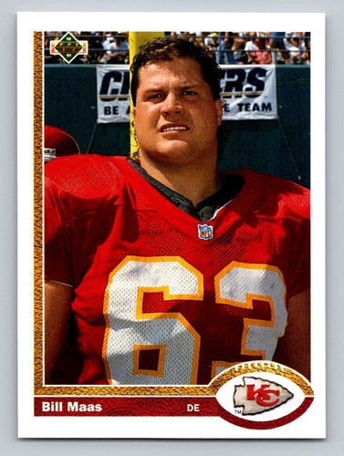 1991 Upper Deck #592 Bill Maas Kansas City Chiefs | eBay