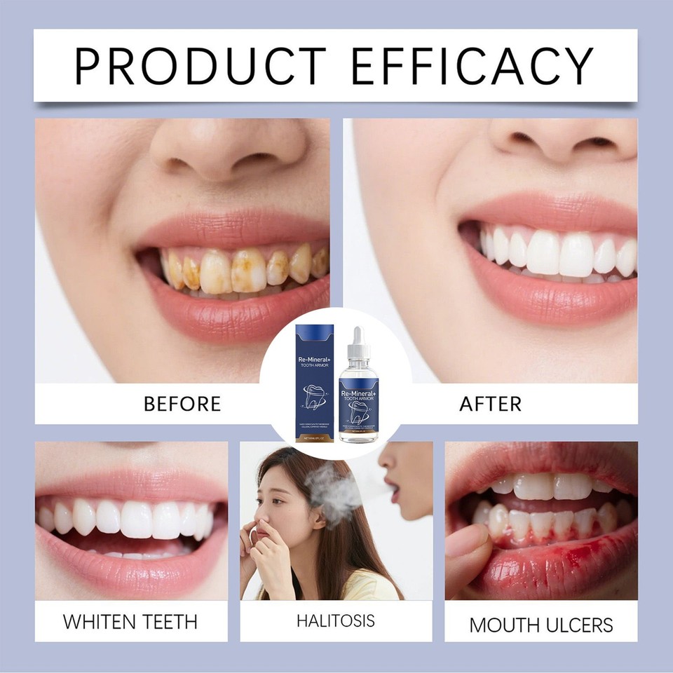 60Ml Tooth Care Solution Dentite Cavity Healing Tooth Armor | eBay ...