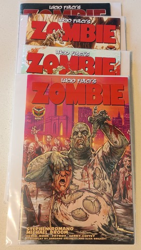 Zombie 4 X Comic Collection Mint Stephen Romano Lucio Fulci Vinegar ...