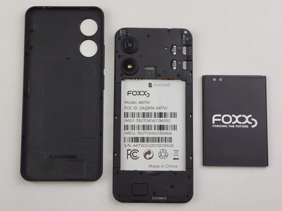 FOXX / FOXXD A67W - 32GB - Black (CARRIER UNKNOWN) Dual SIM Smartphone ...