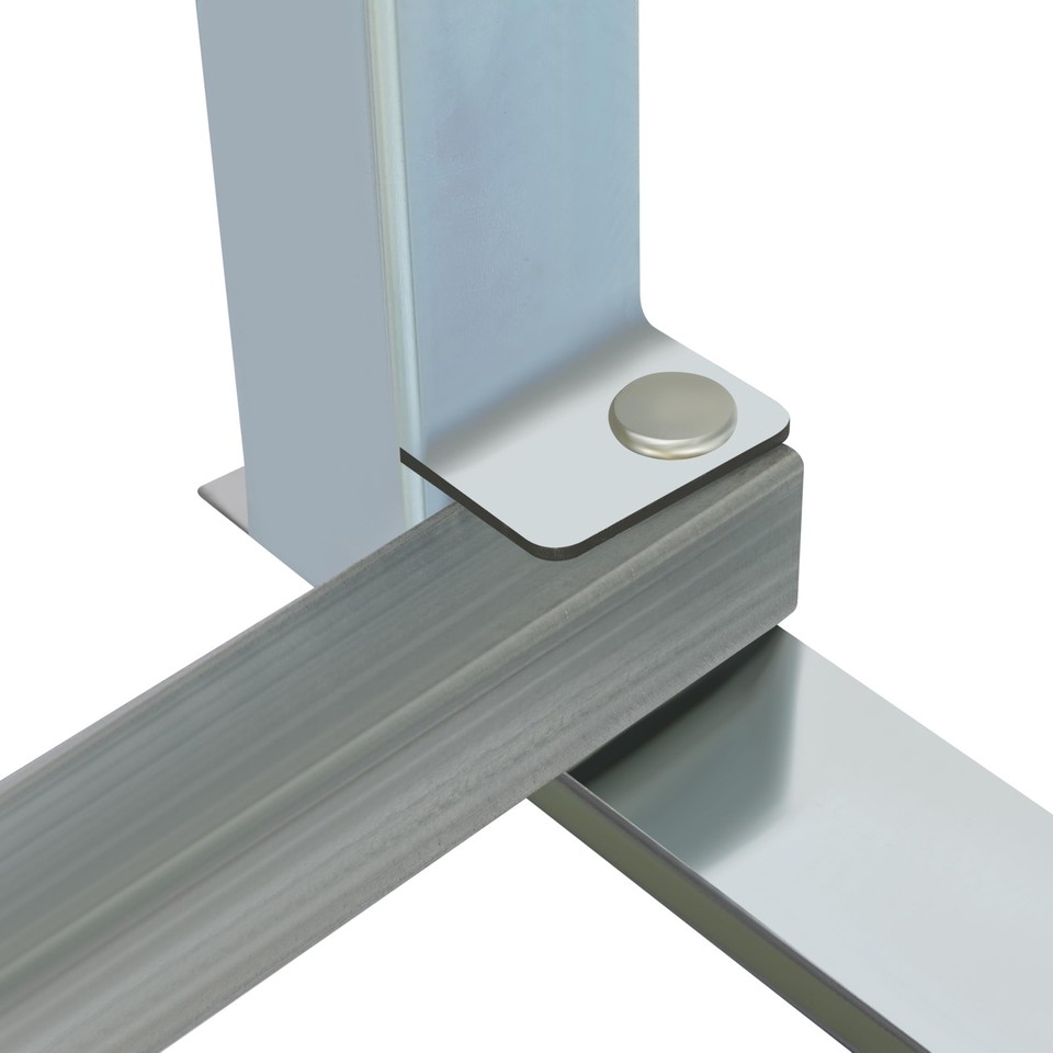 Adjustable Air Handler Stand Fits HVAC and Furnaces, Zinc-Plated Heavy ...
