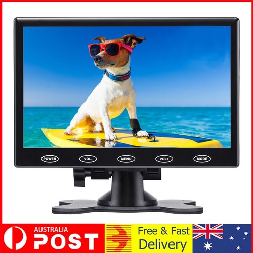 7" inch Portable HDMI LCD HD Monitor Screen VGA BNC for PC CCTV ...
