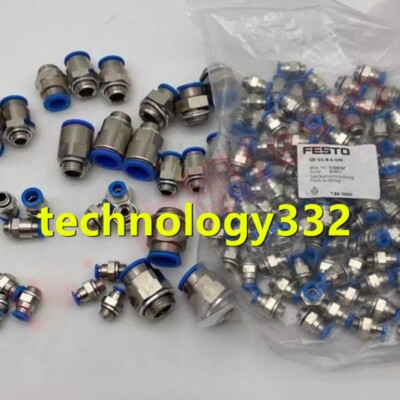 1PC NEW Festo straight reducer quick coupler QS-B-10-8 #LM | eBay