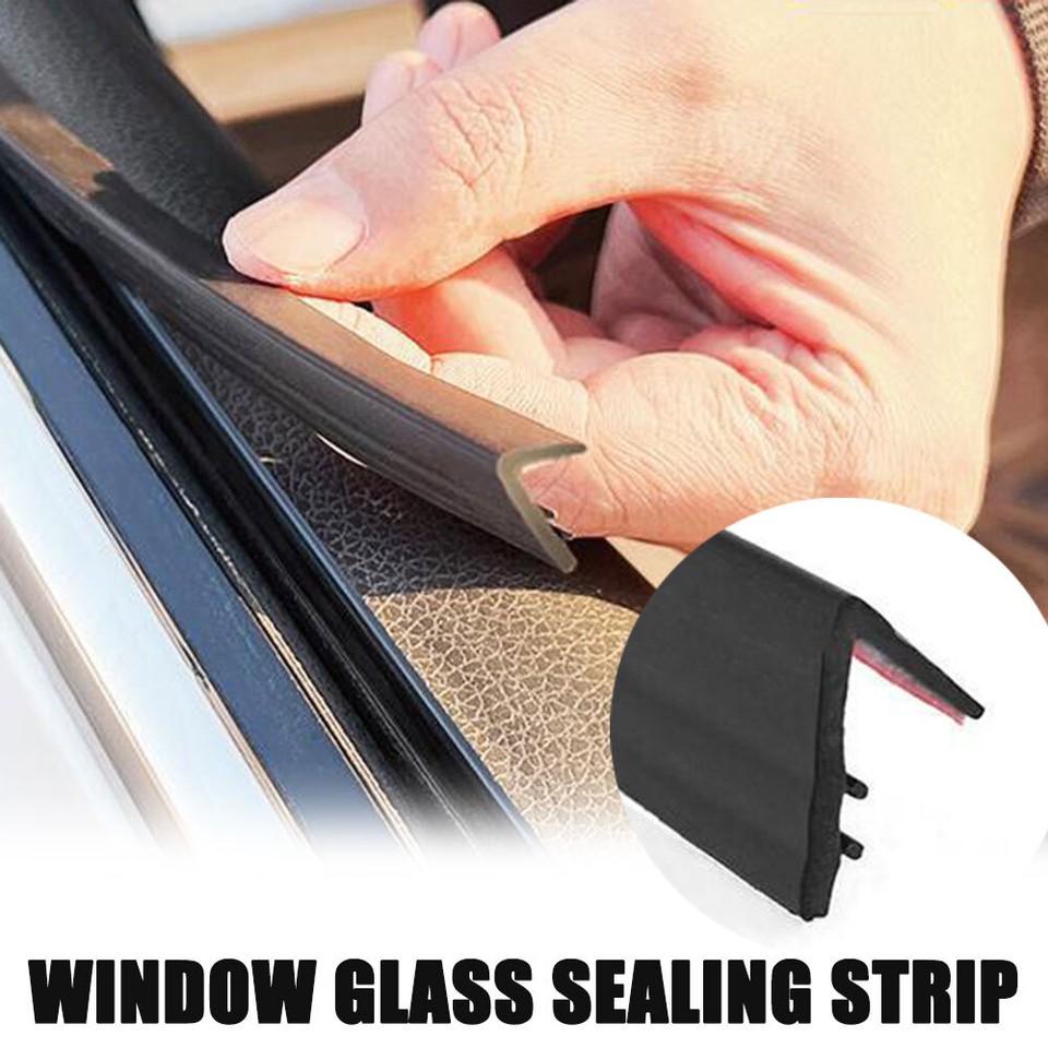 V-Shape Car Door Window Edge Moulding Trim Weatherstrip Seal Strip ...