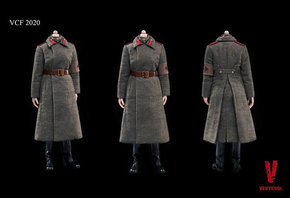 VERYCOOL Soviet Red Army Female Soldier 12in Action Figure Doll Model ...