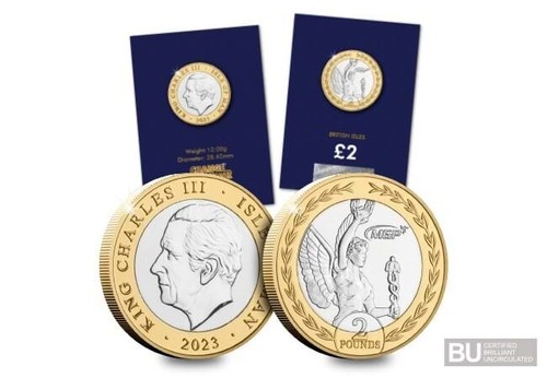 Isle Of Man Grand Prix 2023 BU £2 Coin 100 Years Manx MGP Two Pound ...