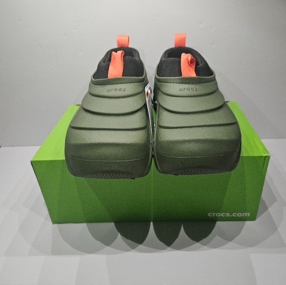 Crocs Echo Storm Army Green Mens Size 11 | eBay