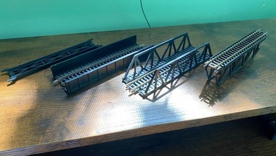 N Scale Train Bridges Atlas 1:160 Buildings Model Train Locomotive ...