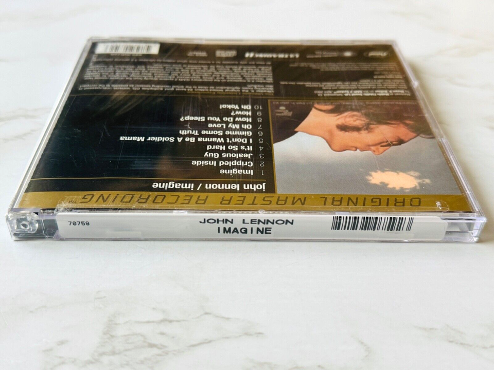 John Lennon Imagine CD MFSL ULTRADISC II SEALED! 24KT GOLD DISC LTD ED ...