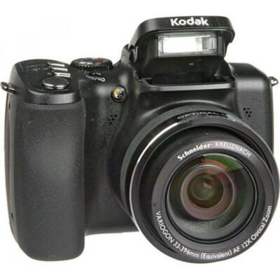 Kodak Easyshare Z1012 IS 10.1 MP Digital Camera - Black (1324748 ...