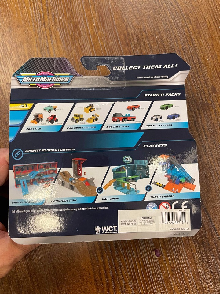 Micro Machines 2020 Series 1 - Starter Packs - #3 Race Team Chrome ...