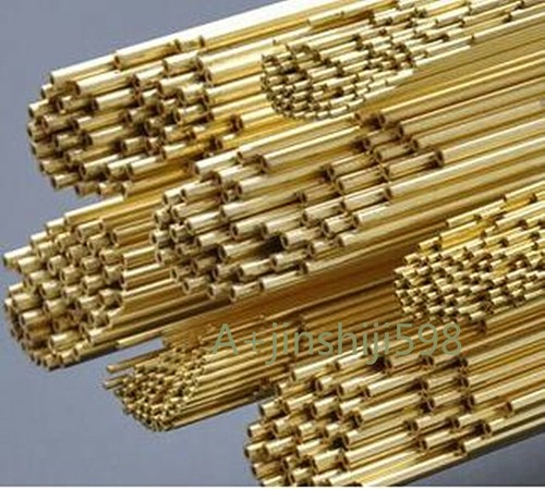 50Pcs 1.6-3.0X400mm CNC Wire EDM Drill Electrode Single Hole Yellow ...