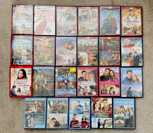 Lot Of 23 Hallmark Holiday Collection DVDs Sealed Countdown To ...