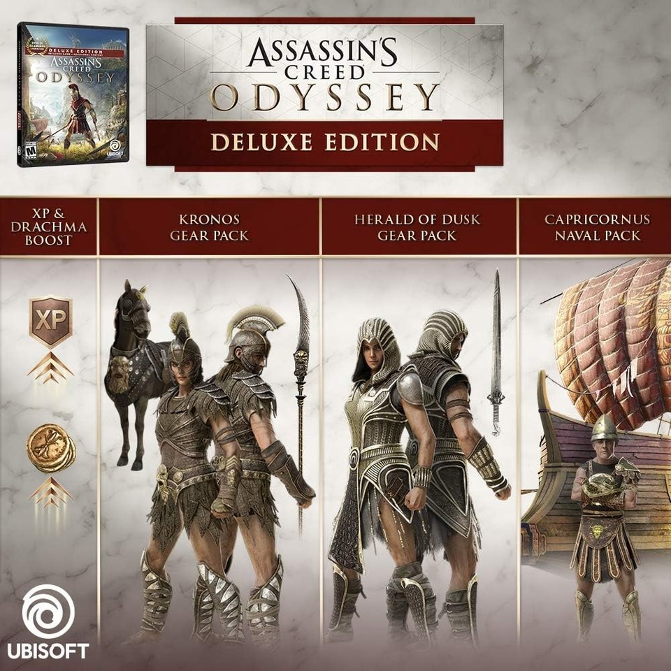 Assassin's Creed Odyssey Deluxe Edition - PlayStation 4 (Sony ...