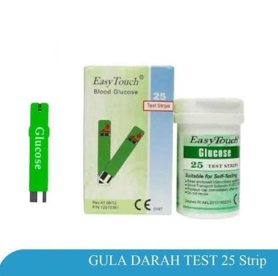 Easy Touch Test Strips for Glucose, Cholesterol, Uric Acid, Hemoglobin ...