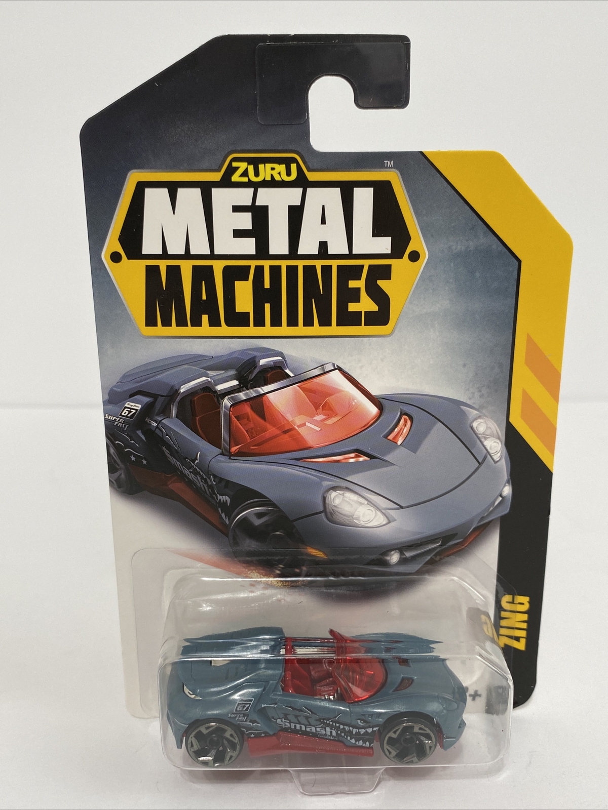 Zuru Metal Machines ZING Race Car Diecast Toy Vehicle Brand New On Card ...
