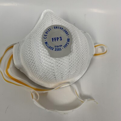 1x MOLDEX 3505 NR D FFP3 Atemschutzmaske mit Ventil Mundschutz ...