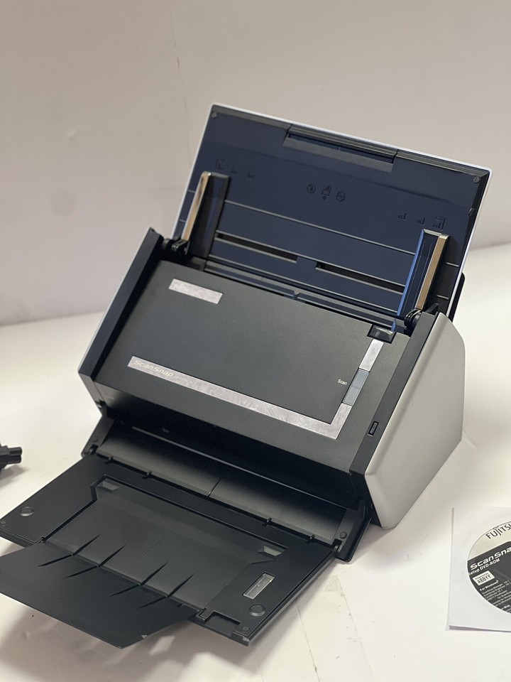 Fujitsu Scan Snap S1500 Scanner w/ AC Adapter+USB+CD | eBay