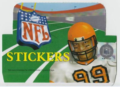 10 BRAND NEW NFL FOOTBALL MINI STICKERS HELMETS & JERSEYS YOU PICK A ...