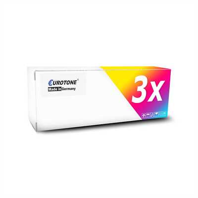 3x Eurotone Toner for Triumph-Adler 3206Ci 3207Ci Approx. 15.000/25.000 ...
