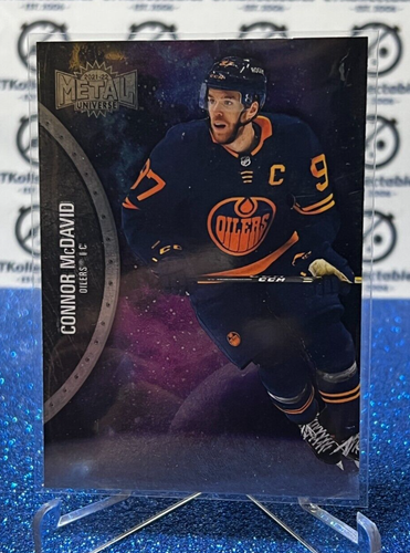 2021-22 SKYBOX METAL UNIVERSE CONNOR McDAVID # 1 NHL EDMONTON OILERS ...