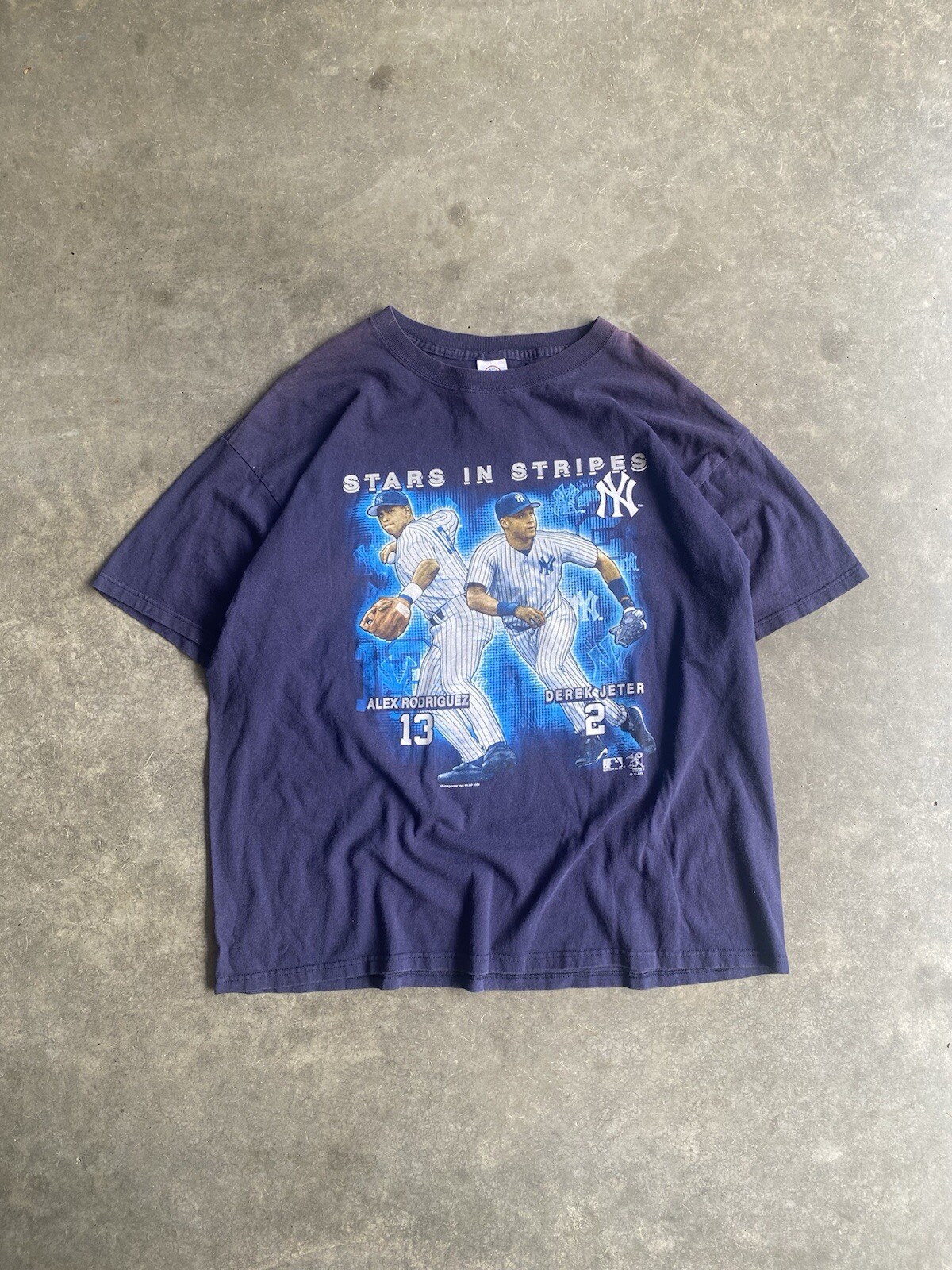 2004 New York Yankees Stars And Stripes Jeter/A-Rod V… - Gem