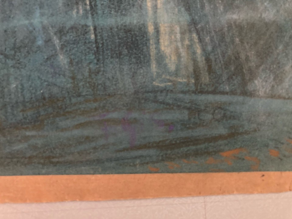 Beautiful Drawing Antique 1948 Farm Peney Swiss Geneve Frédéric ...