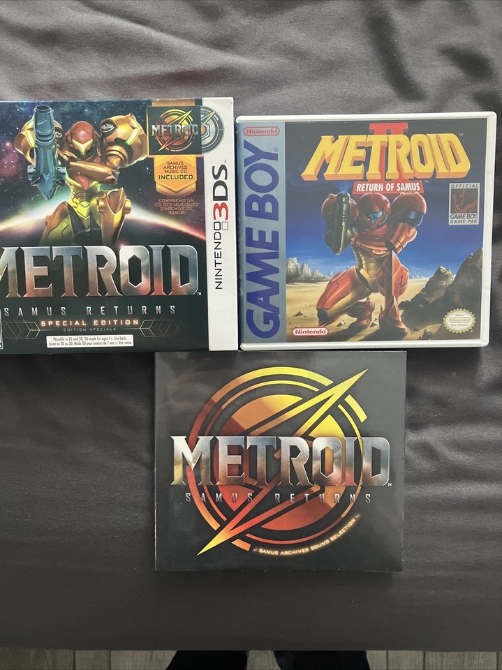 Metroid Samus Returns 3ds Special Edition CIB | eBay