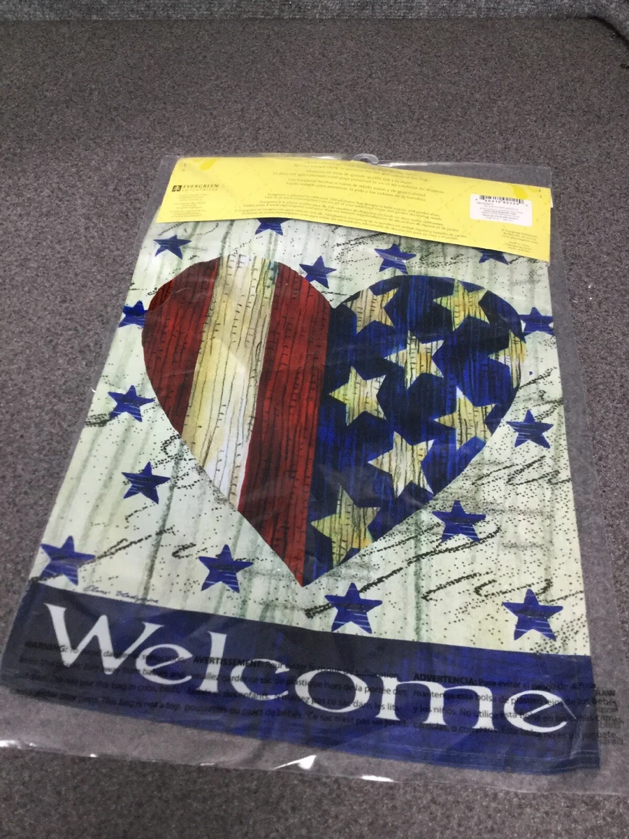 Evergreen Decorative Garden Flags | Shelly Lighting