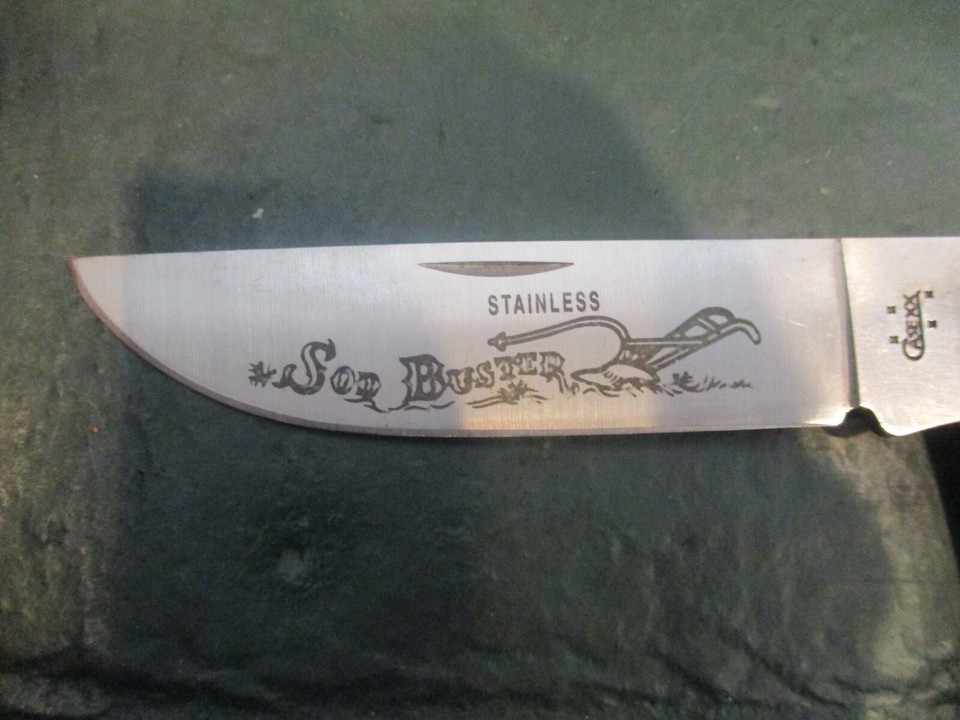 Vintage Case XX Stainless Sod Buster USA 2138 SS Folding Knife | eBay