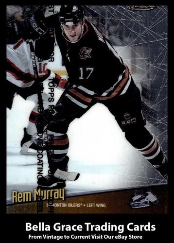 1998-99 Topps Finest Rem Murray #84 Edmonton Oilers | eBay