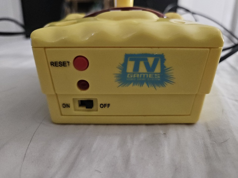 Spongebob Squarepants 2003 Plug N' Play TV Game Remote TESTED - WORKS ...