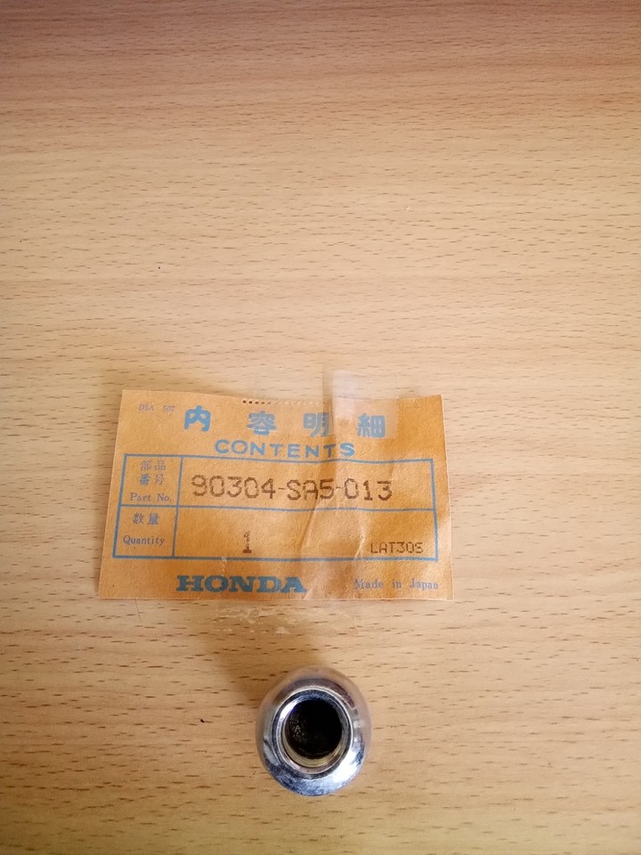 GENUINE HONDA CAR PARTS WHEEL NUT 90304-SA5-013 | eBay Australia