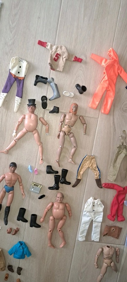 Mego 8" Figure Toy Parts Lot Mego,Action Jackson Planet Of The Apes ...