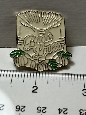 Lapel Tie Tack Pin Mini Book Lover Collector | eBay