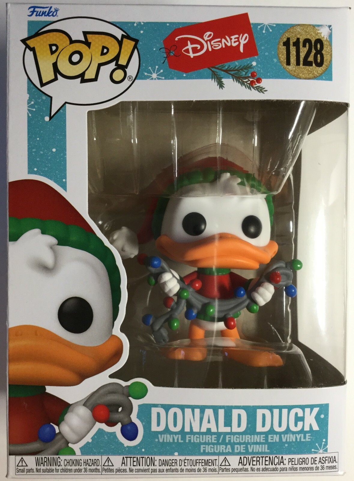 Funko POP! Disney Holiday DONALD DUCK Vinyl Figure #1128 - NIB | eBay