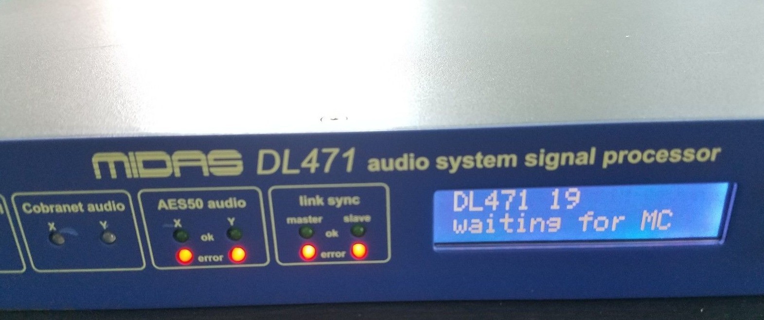 Midas DL471 AES 50 Rackmount DSP Audio Processor for Midas Digital ...