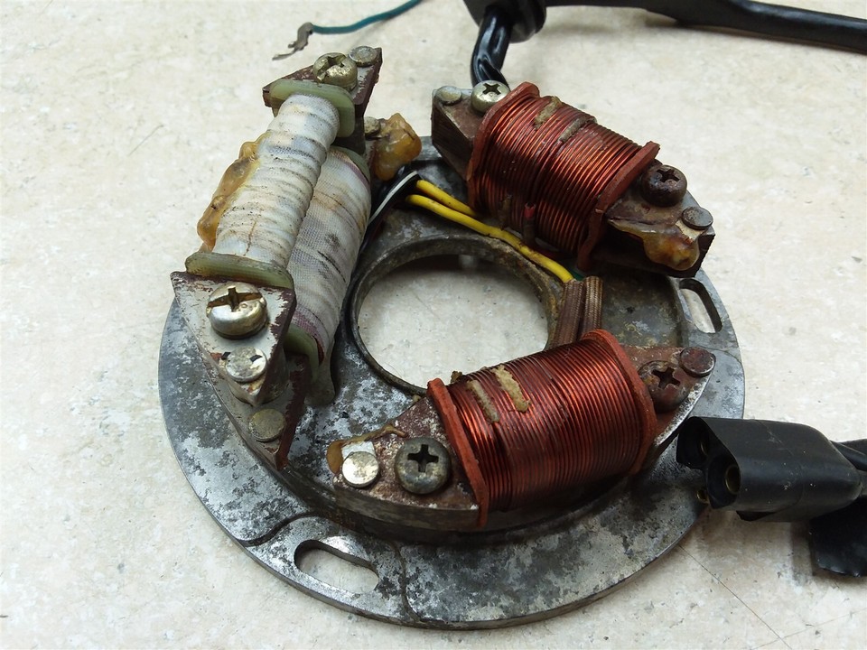 Suzuki 250 TS TS250 Engine Generator Stator 1977 AP-241 | eBay