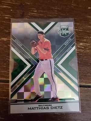 2016 Elite Extra Edition Green Status Matthias Dietz 45/49 | eBay
