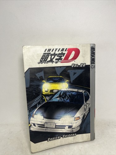 Initial D Vol 20 English Manga Shuichi Shigeno RARE OOP Tokyopop ...