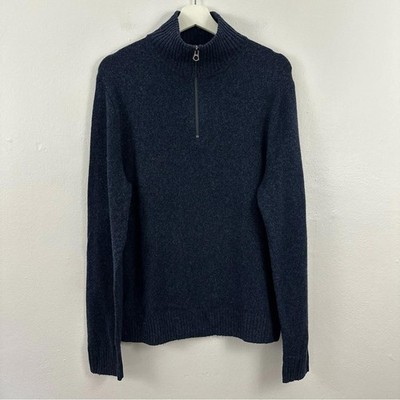 J.Crew Merino Wool Half Zip Sweater Men's Size M | eBay