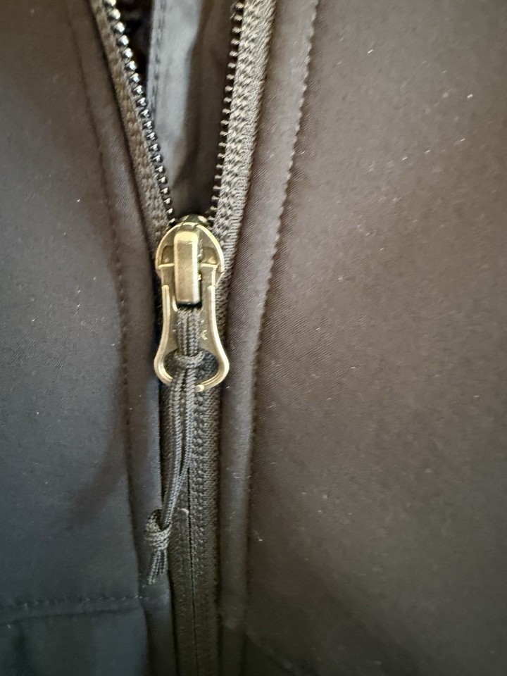 Columbia Jacket Womens Small Black Full Zip Alpine Fir Softshell Omni ...